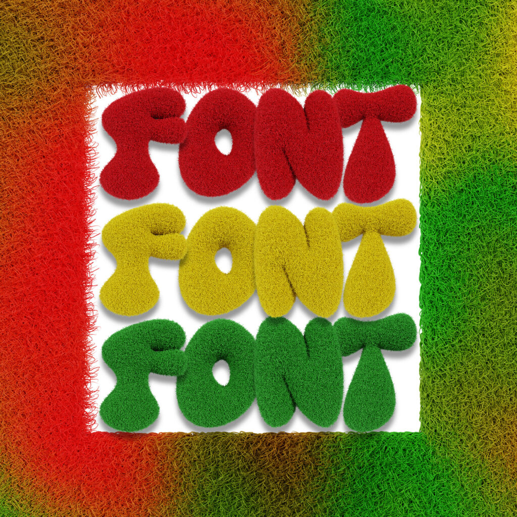 This is uhh Fuzz Font - Mohlz Art